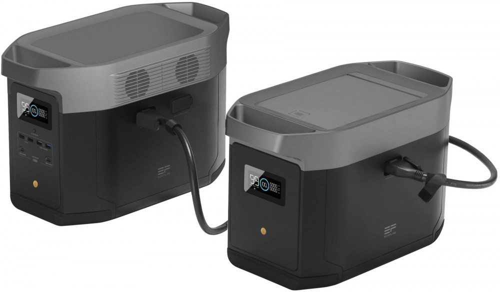 Комплект EcoFlow DELTA Max(2000) + DELTA Max Extra Battery — купити в ...