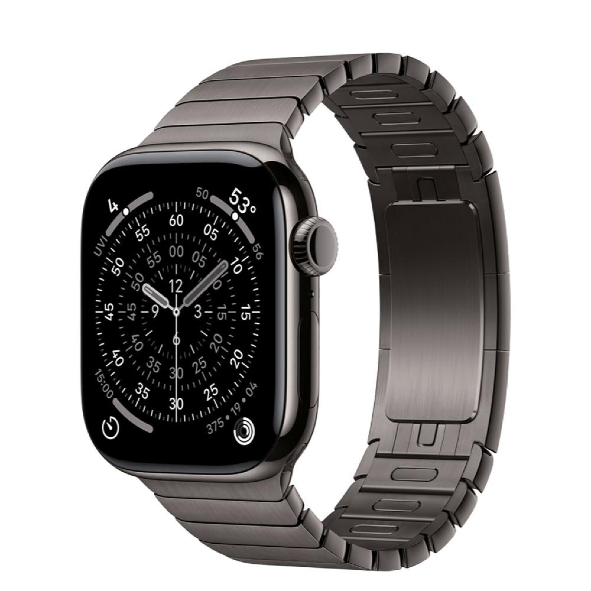 Apple Watch Series 11 GPS + Cellular 42mm Slate Tit. Case w. Slate Link ...