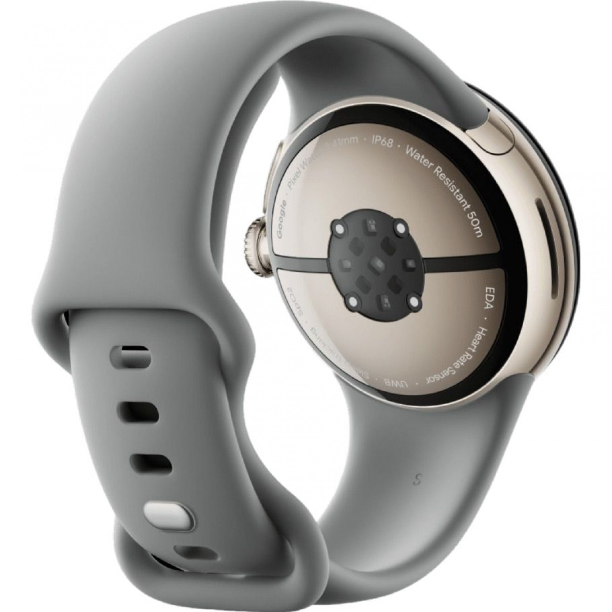 Google Pixel Watch 3 41 mm LTE Champagne Gold Aluminum Case/Hazel ...